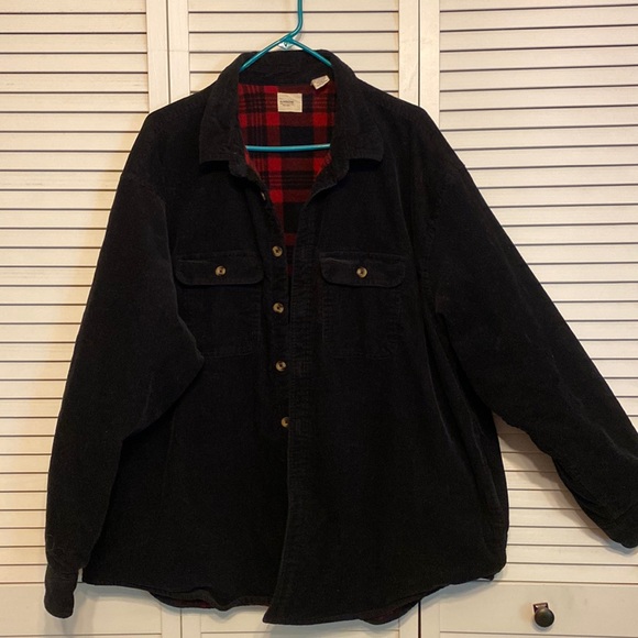 Arrow | Jackets & Coats | Vintage Arrow Black Corduroy Light Shirt ...